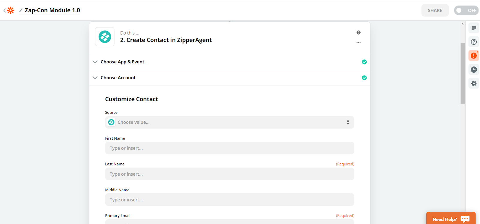 Zapier Integration Guide – ZipperAgent